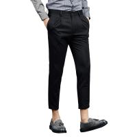 China Men's Business Suit Pants Plus Size 50 Lightweight Polyester Work Pants Custom Logo for sale