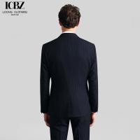 China Anti-Wrinkle Men's Business Suit 3 Pieces Polyester Cotton Notch Lapel S to 3XL for sale