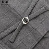 China Custom Slim Fit Men's Suit Vest Polyester Cotton Sizes S to 10XL for Wedding Groomsmen for sale