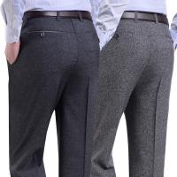 China Drawstring Closure Slim Fit Cotton Linen Plaid Chinos Pants for Men Sizes M to 8XL for sale