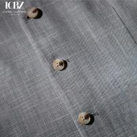 China Custom Slim Fit Men's Suit Vest Polyester Cotton Blend S-10XL for Wedding Groom for sale