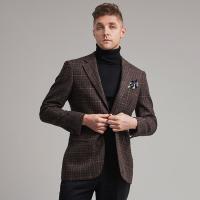 China Men's 3 Piece Suit Jacket Polyester Cotton Blend Sizes S to 3XL Custom Logo for sale