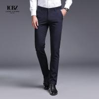China Men's Cotton Polyester Cargo Pants Black Dark Gray 5 Size Casual Straight Trousers with Side Pockets for sale