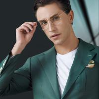China Custom Design Textured Men's Business Suit Blazer Jacket Navy Autumn Bespoke 2022 for sale