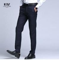 China Men's Black Cargo Pants Straight Leg Cotton Polyester Blend Sizes M to 3XL for Spring for sale