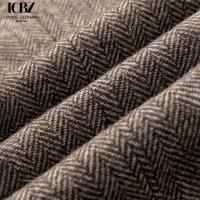 China Formal Striped Suit Vest for Groomsmen Regular Length Mandarin Collar S-10XL for sale
