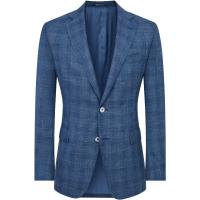 China Men's 3 Piece Slim Fit Striped Suit Set Business Casual Coat Jacket Vest Trousers Custom Size for sale