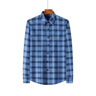 China Men's Long Sleeve Button Down T-Shirt with Covered Closure 5 Size Options for sale