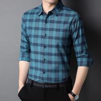 China Men's Long Sleeve Button Down T-Shirt with Covered Closure 5 Size Options for sale