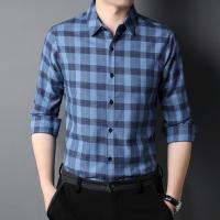 China Men's Long Sleeve Button Down T-Shirt with Covered Closure 5 Size Options for sale