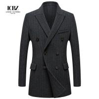 China LCBZ Custom Winter Over Jacket Men's Plus Size Parka Long Coat 50 MOQ Polyester Cotton for sale