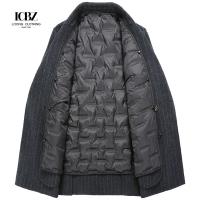 China LCBZ Custom Winter Over Jacket Men's Plus Size Parka Long Coat 50 MOQ Polyester Cotton for sale