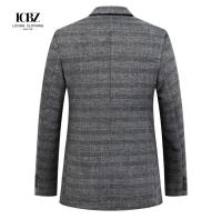 China Windproof Stand Collar Casual Fashion Men's Synthetic Leather Jacket Custom Sizes M-3XL for sale