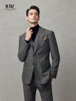 China Floral Pattern 3 Piece Men Suit Set Blazer Jacket Waistcoat Pants Regular Fit Wedding for sale
