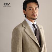 China Button Fly Woolen Suit Jacket for Winter Business Blazer 100 Wool Fabric for sale