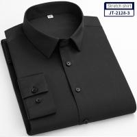 China Custom Printed Corduroy Men's Shirt Black XXL to 10XL Luxury Designer Fabric for sale