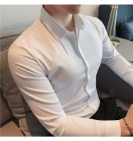 China Custom Printed Corduroy Men's Shirt Black XXL to 10XL Luxury Designer Fabric for sale