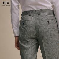 China Custom Size Wool Men's Suit Trousers Classic Slim Fit Business Casual Pants S-10XL for sale