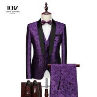 China Banquet Host Performance Suit Woolen Cloth Fabric Men's Evening Dress 180cm Size Custom for sale