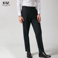 China Customized Wool Blend Men's Dress Pants Business Style Sizes 30-50 for sale