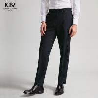 China Customized Wool Blend Men's Dress Pants Business Style Sizes 30-50 for sale
