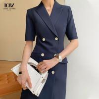 China Solid Pattern Plus Size Jacket Vest Pants Set for Office Formal Dress Ladies Suit for sale