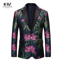 China Men's Slim Fit Formal Suit Set in Yellow Wool Polyester Blend Sizes S to 10XL for sale