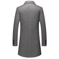 China Breathable Men's Mid-Length Coat Viscose Shell Material for Comfort and Durability for sale