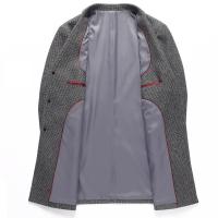 China Breathable Men's Mid-Length Coat Viscose Shell Material for Comfort and Durability for sale