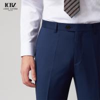 China Men's Slim Fit Wool Polyester Golf Trousers Casual Wear Sizes S-10XL Custom for sale