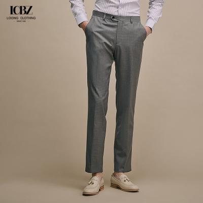 China Customized Color 70% Wool Men's Slim Fit Golf Trousers Knitted Weaving Sizes S-10XL for sale