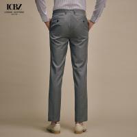 China Customized Color 70% Wool Men's Slim Fit Golf Trousers Knitted Weaving Sizes S-10XL for sale