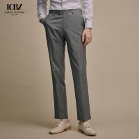 China Customized Color 70% Wool Men's Slim Fit Golf Trousers Knitted Weaving Sizes S-10XL for sale
