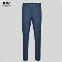 China Men's Stretch Cotton Twill Work Trousers Slim Fit Business Formal Pants Sizes S-10XL for sale