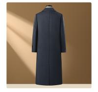 China Men's Hooded Trench Coat Cashmere Lining Fleece Sleeves Winter Polyester Cotton 50 MOQ for sale