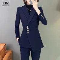 China Men's Formal Business Suit Set Polyester Cotton Viscose Sizes S to 10XL Custom Logo for sale