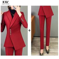 China Men's Formal Business Suit Set Polyester Cotton Viscose Sizes S to 10XL Custom Logo for sale