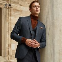 China Men Slim Fit 3 Piece Blazer Vest Pants Set Wedding Business Formal Suit 2XL for sale