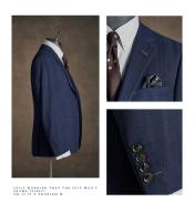 China Windproof Men's Business Suit 2 Piece Blazer Coat Pants Formal Wedding Wear Slim Fit Custom Size for sale