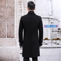 China Men's Double-Sided Cashmere Coat Winter Business Casual 50pcs MOQ Custom Logo for sale