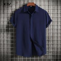 China Custom Men's Ethnic Printed Hawaiian Shirt Viscose Polyester Spandex Stand Collar Size up to 10XL for sale