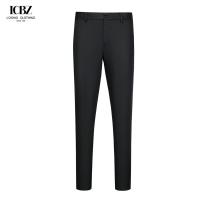 China Anti-Shrink 50% Wool Slim Fit Suit Trousers for Men Custom Office Pants Sizes S-10XL for sale