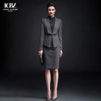 China Women Formal Business Suit 4 Piece Set Single Button Closure Polyester Cotton Sizes S to 10XL for sale