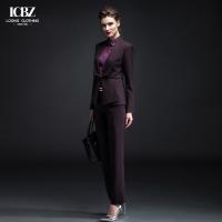 China Women Formal Business Suit 4 Piece Set Single Button Closure Polyester Cotton Sizes S to 10XL for sale