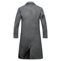 China Nonwoven Weaving Method LCBZ Waterproof Thick Knee Length Wool Jacket for Men for sale