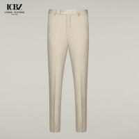 China Knitted Weaving Slim Fit Pencil Suit Pants for Men Business Attire Sizes S to 10XL for sale