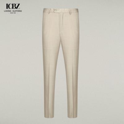 China Knitted Weaving Slim Fit Pencil Suit Pants for Men Business Attire Sizes S to 10XL for sale