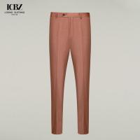 China Knitted Weaving Slim Fit Pencil Suit Pants for Men Business Attire Sizes S to 10XL for sale