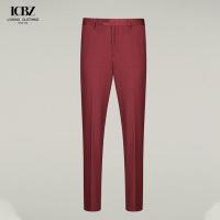 China Knitted Weaving Slim Fit Pencil Suit Pants for Men Business Attire Sizes S to 10XL for sale