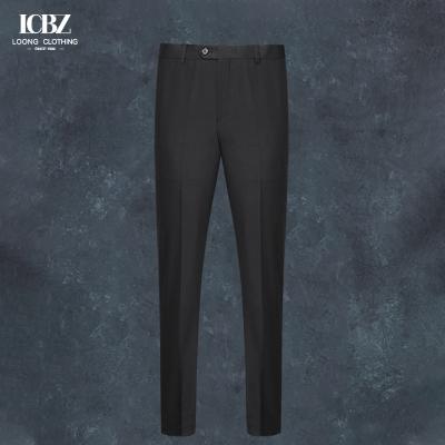 China Custom Italian Wool Blend Business Suit Pants for Men Sizes S to 10XL for sale